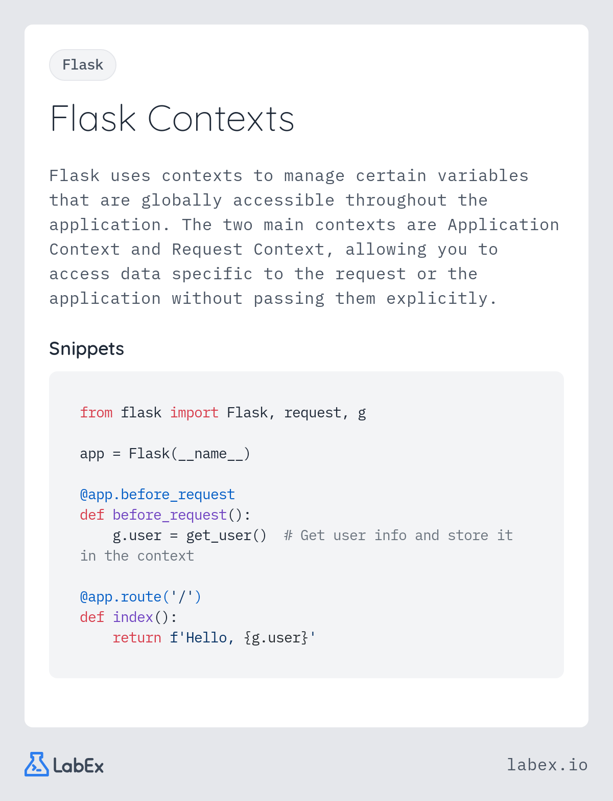 Programming FlashCards Learn Coding Concepts LabEx