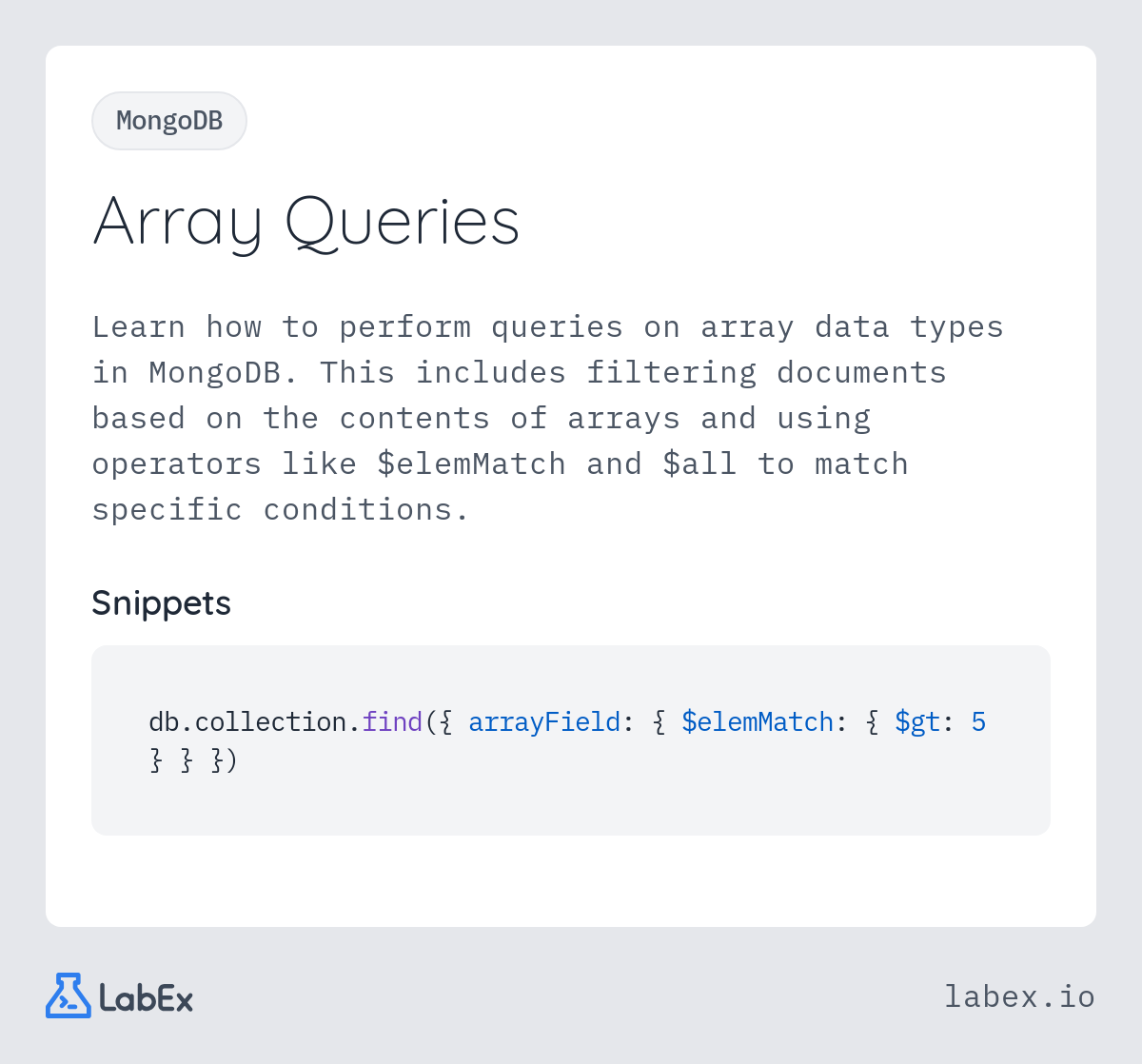 Array Queries